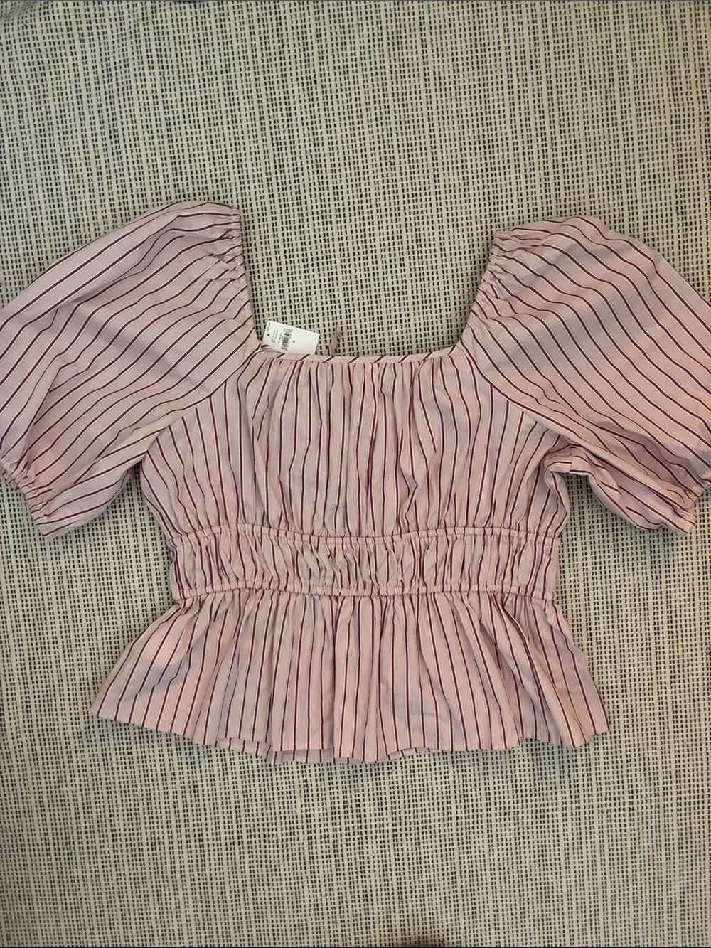 GAP | Tops | Gap Puff Sleeve Cinched Waist Top | Poshmark